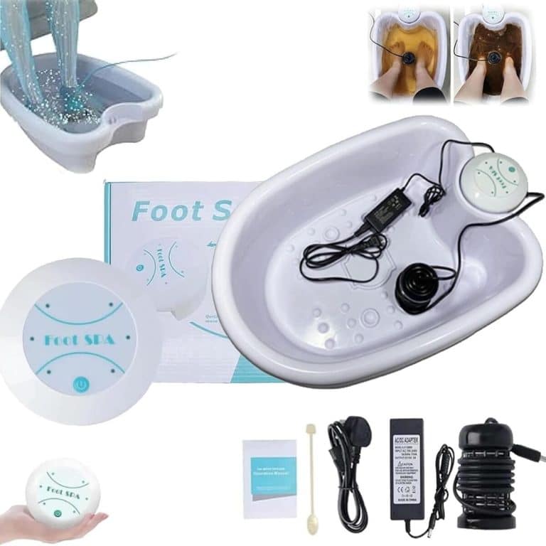 Test du bain de pieds Ionic Detox : un spa portatif d'électrolyse efficace